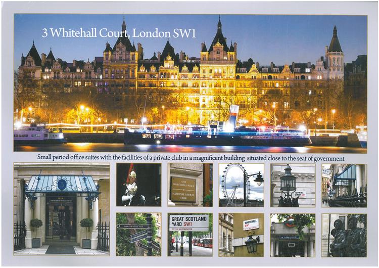 Office To Let in 3 Whitehall Court, London, SW1A 2EL